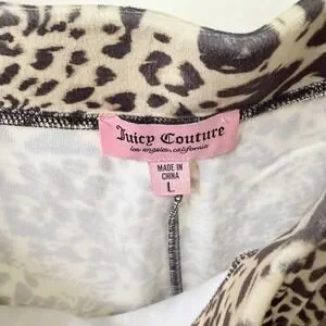 Juicy Couture | Pants & Jumpsuits | Y2k Juicy Couture Leopard Print ...